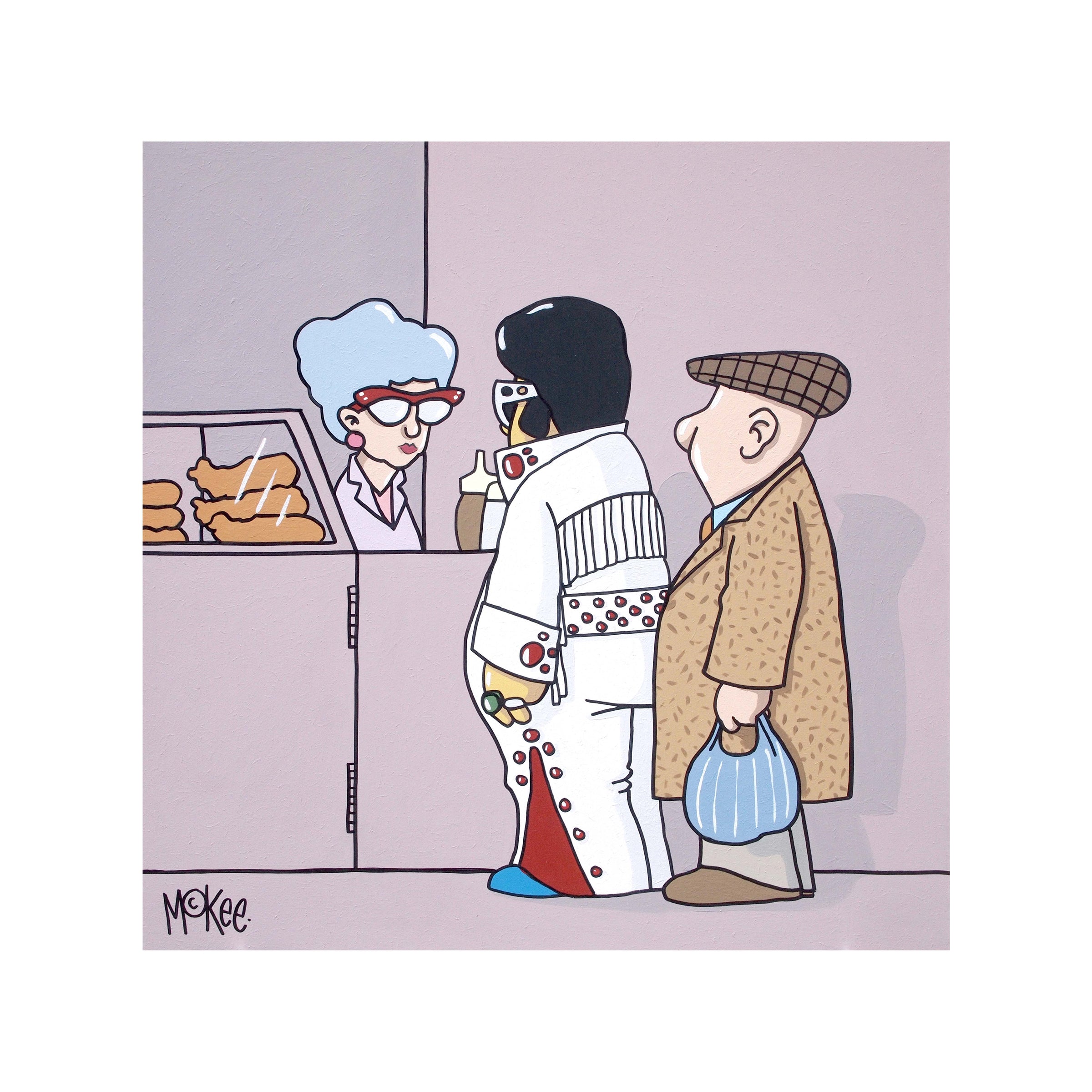 At Home With Elvis, Fish Supper