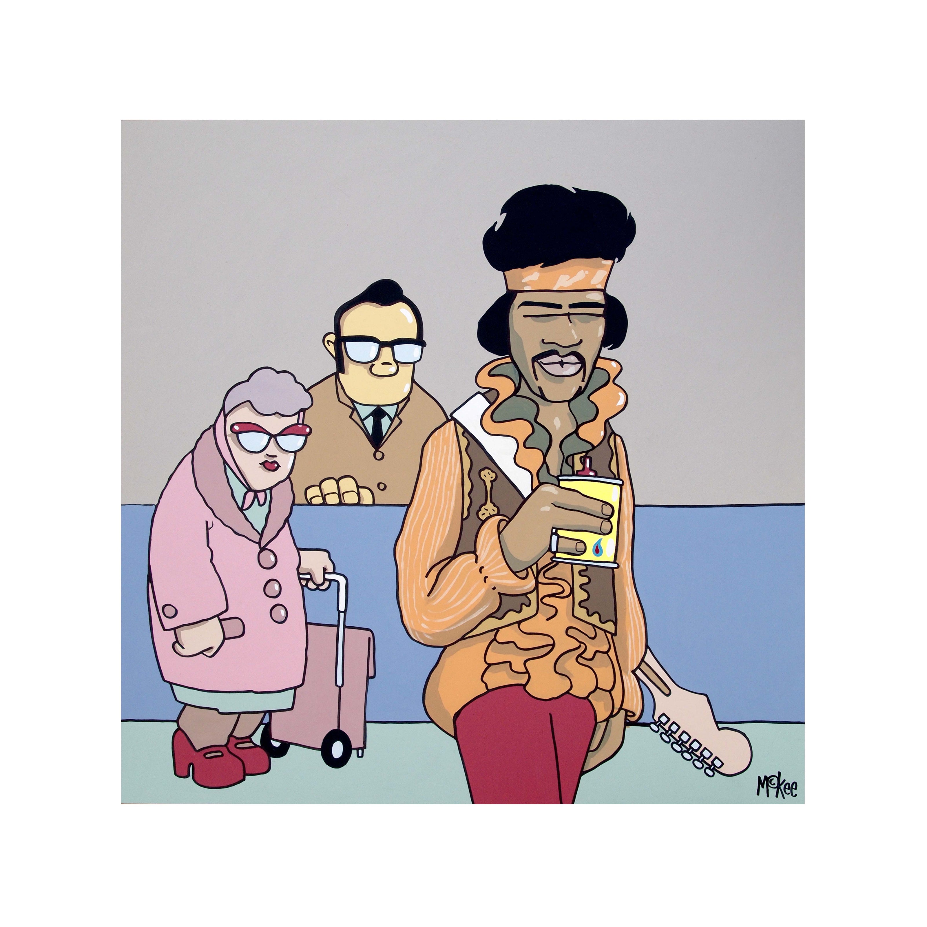 Jimi Starts A Fire