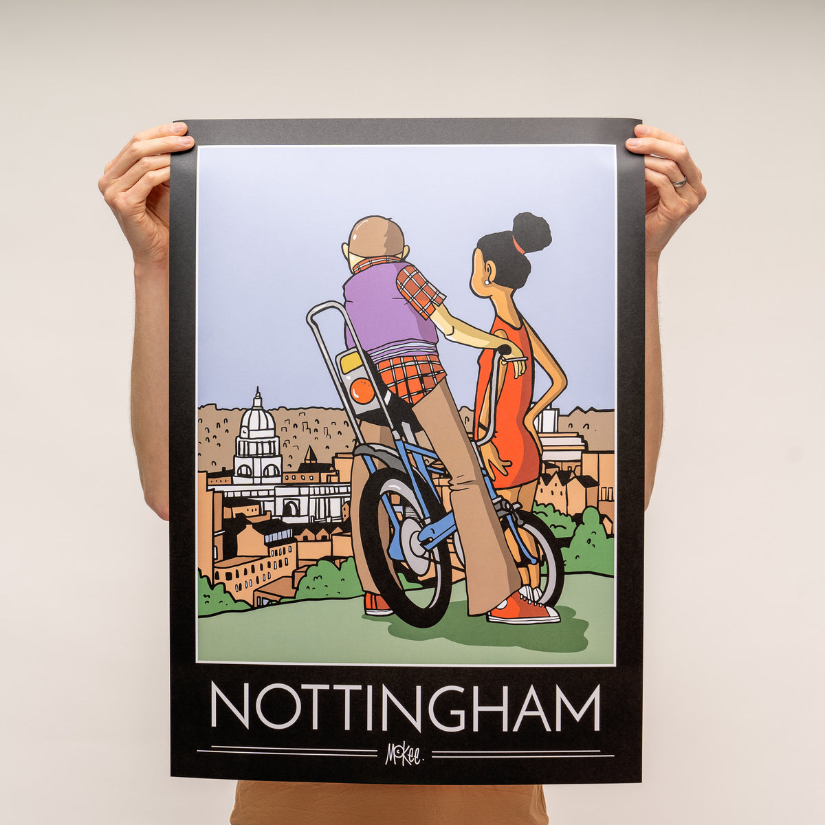 Nottingham Tourist Poster
