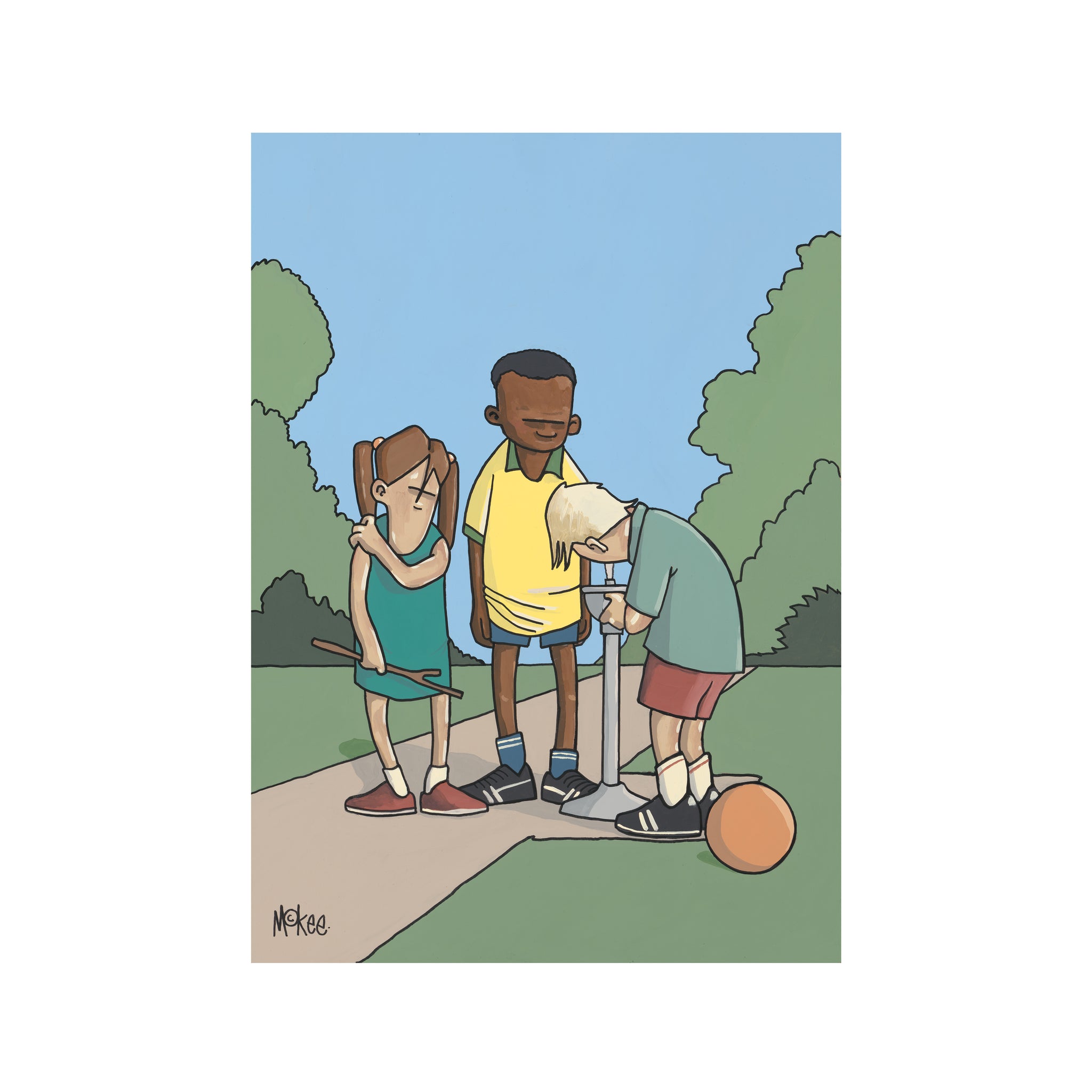 Council Pop - Print by Pete McKee - Buy Now